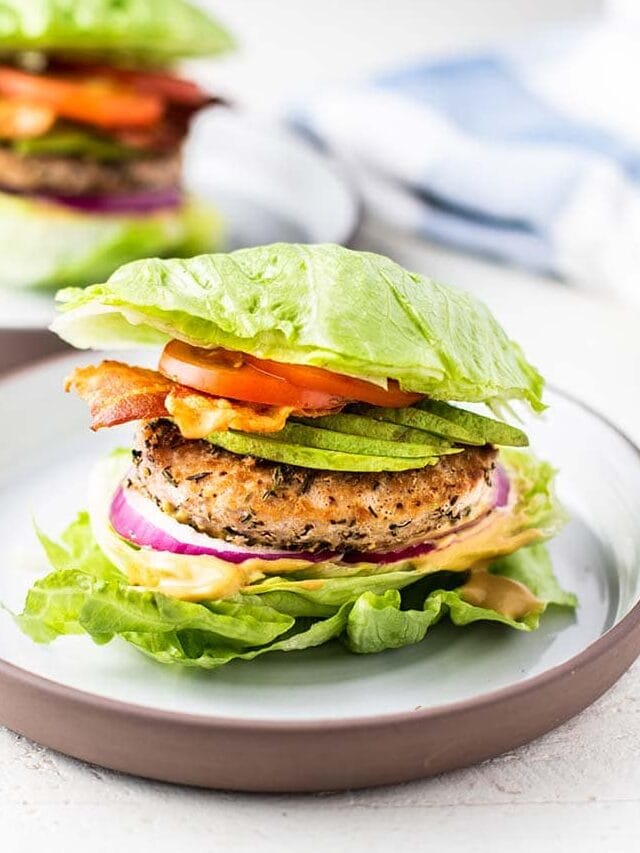 Lettuce Wrap Burgers - blissfullylowcarb.com