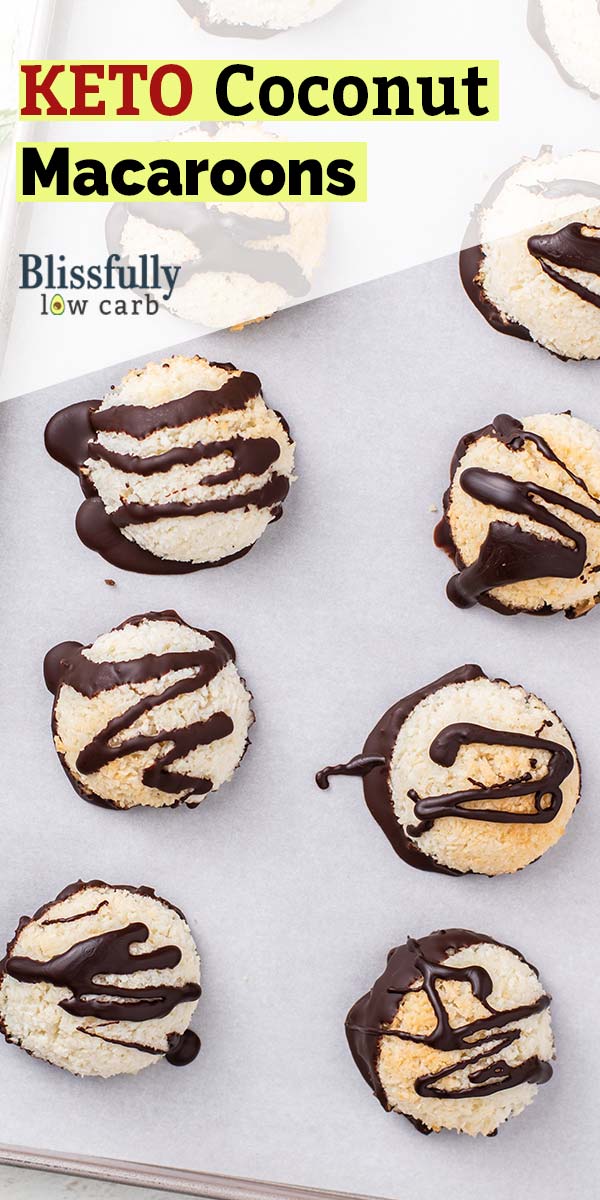 Keto Macaroons - Blissfully Low Carb and Keto Recipes