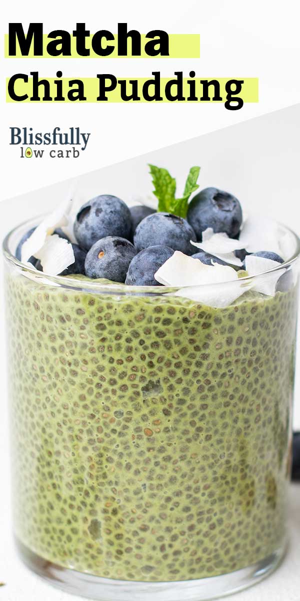 Matcha Tea Chia Pudding (Green Tea Chia Seed Recipe)