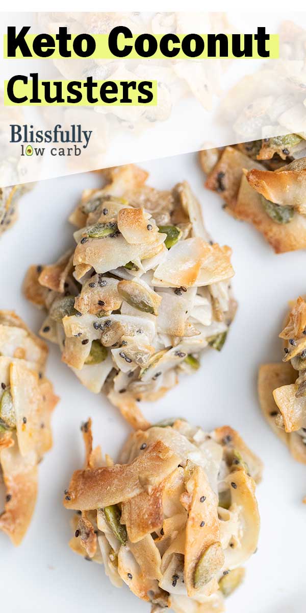 Crunchy Keto Coconut Clusters (Easy Homemade Recipe)