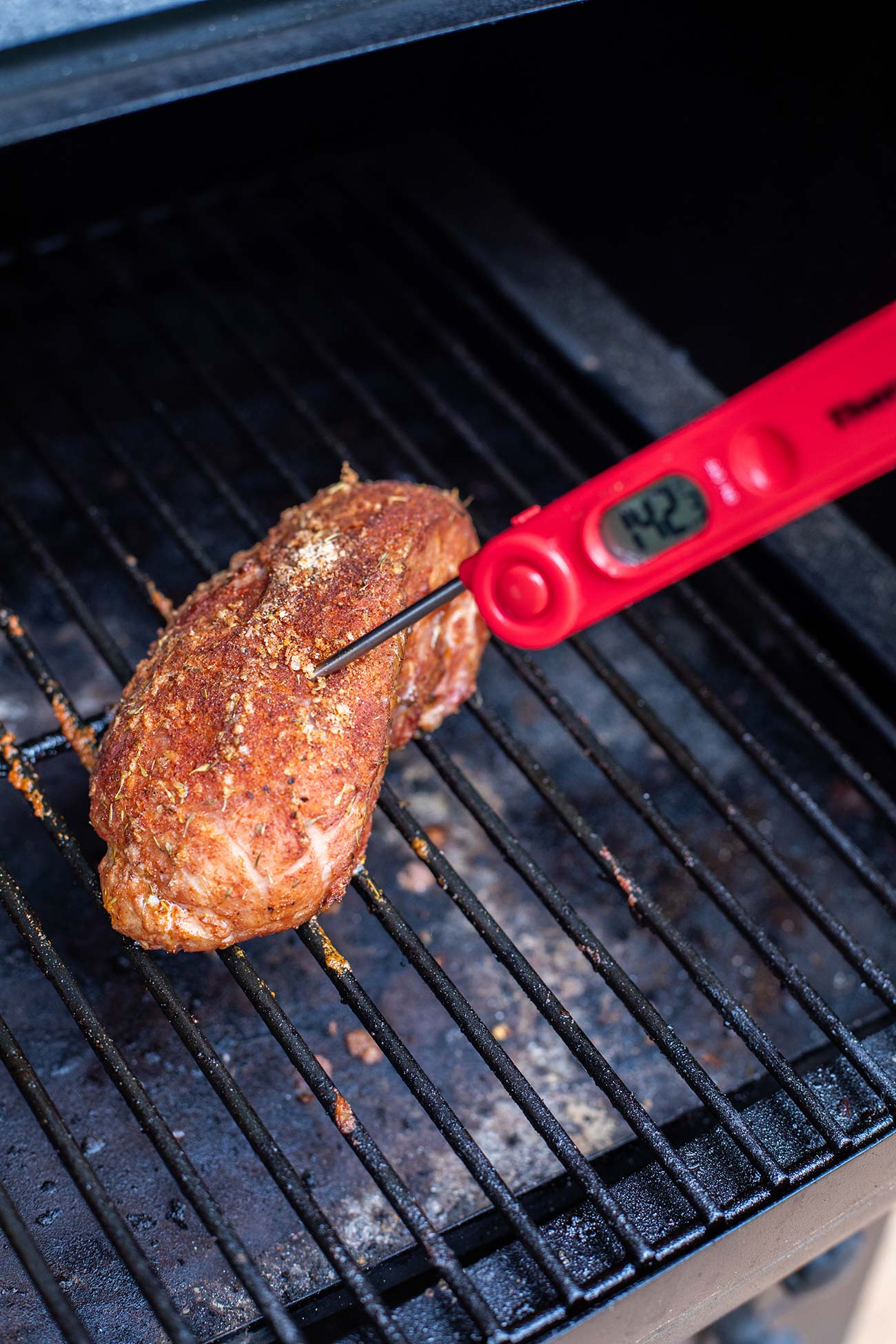 Smoked Pork Loin (Tender & Juicy, Traeger Recipe!) - Blissfully Low Carb